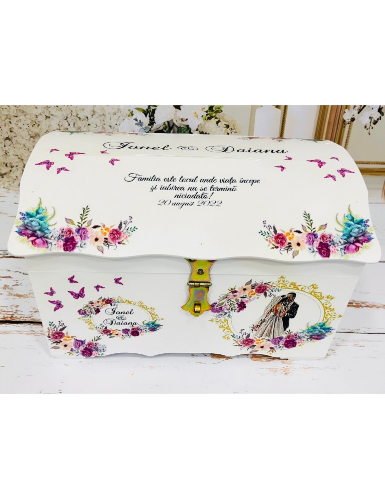 Cufar personalizat pentru nunta alidecor.ro